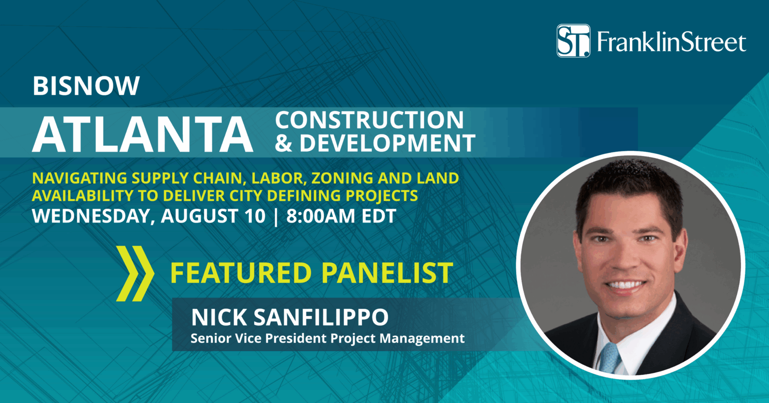 Event: Franklin Street's Nick Sanfilippo to Speak at Bisnow's Atlanta ...