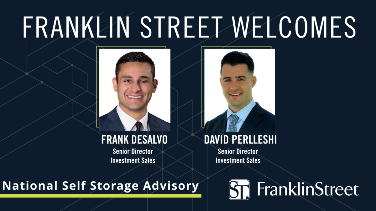 Franklin Street Adds Leading Self-Storage Team to National Investment ...