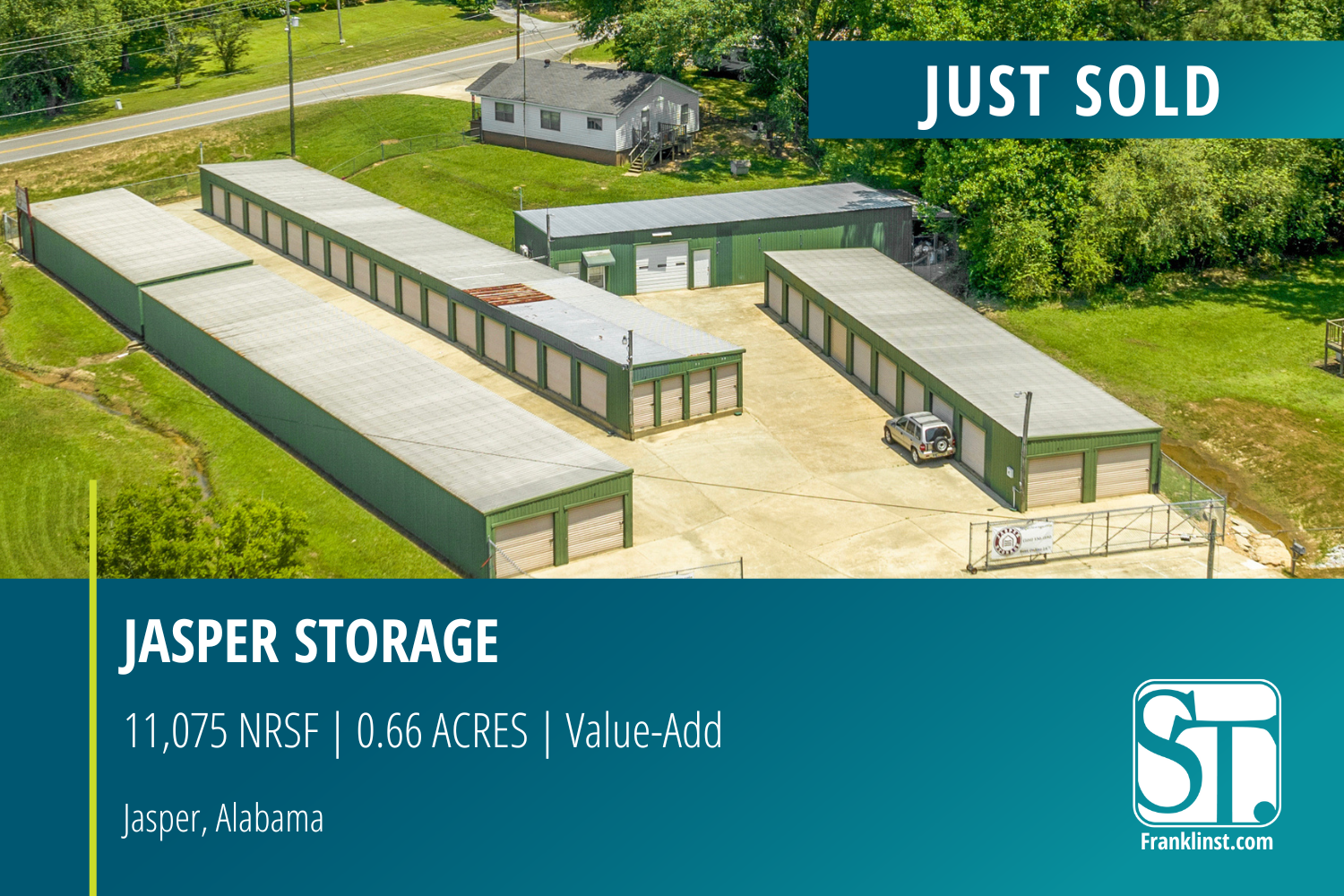 Franklin Street Arranges Sale of 11K-SF Value-Add Self-Storage Facility ...